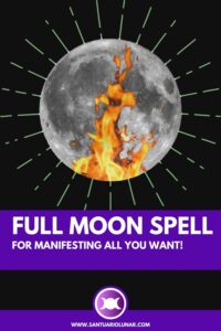 Full Moon Spell - 5 items for a great manifesting ritual