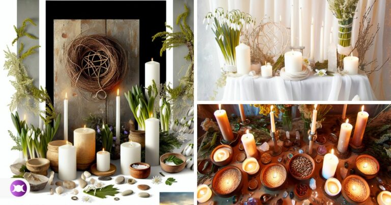 7 Beautiful Imbolc Altar ideas to celebrate this Sabbat